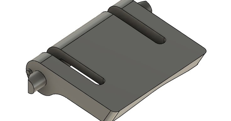 Keyboard leg replacement by Tompazde | Download free STL model ...
