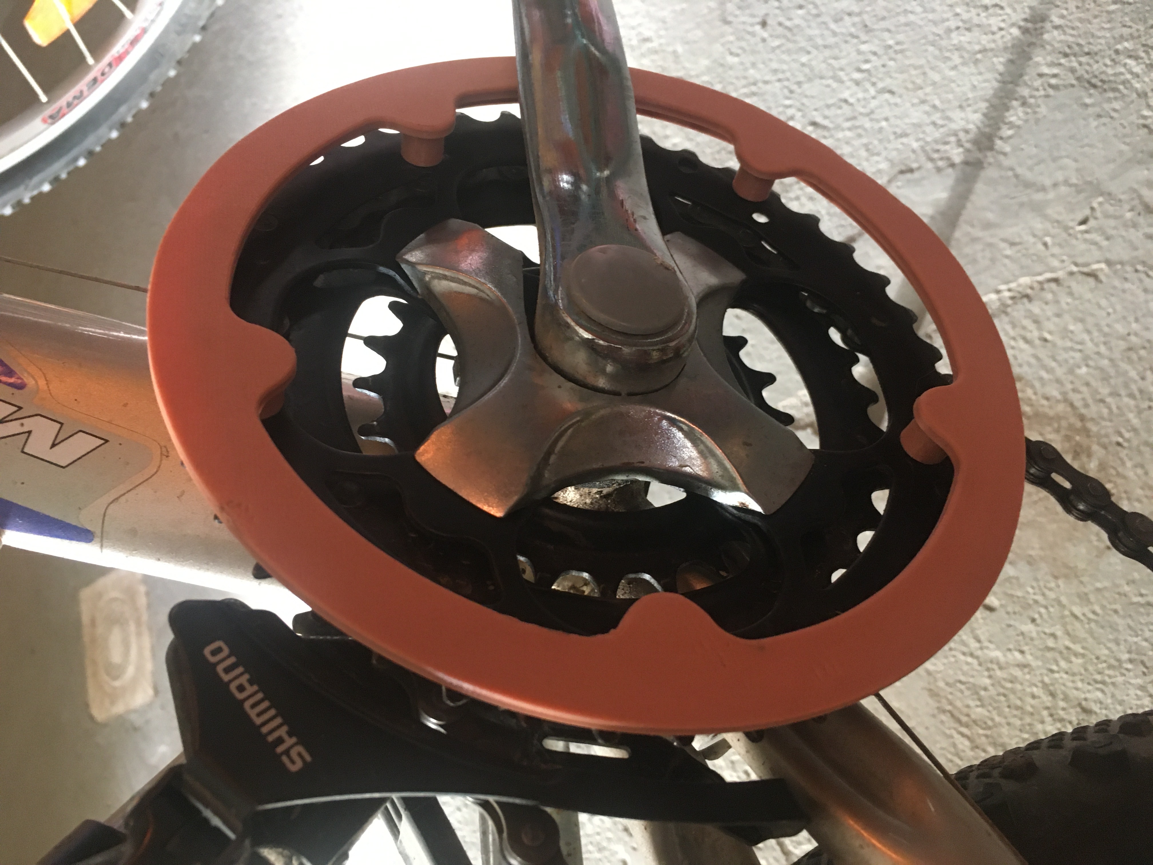 Bike chain cover by Alfonz | Download free STL model | Printables.com