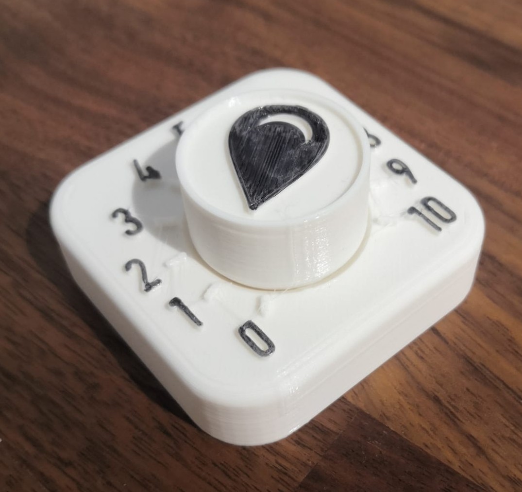 Rotary Counter with wall screw support by desordenado | Download free ...