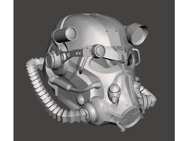 Fallout 4 T60 Helmet Revision 3 by Jace1969 | Download free STL model ...