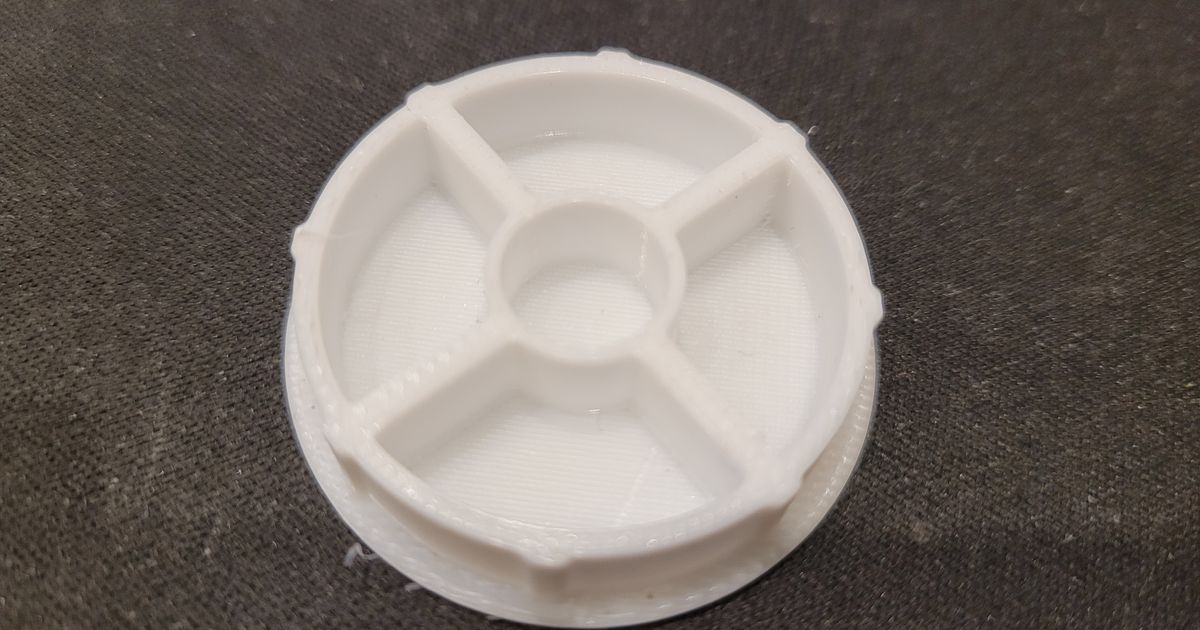 furniture hinge plug 35mm by Dimation | Download free STL model ...