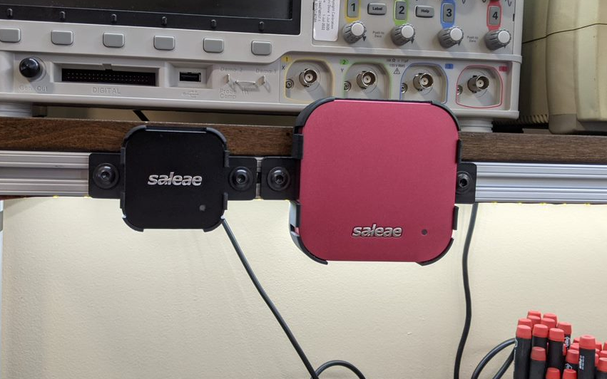 Saleae Logic Pro8 and Pro16 Mounts for Aluminum Extrusions by Jason ...