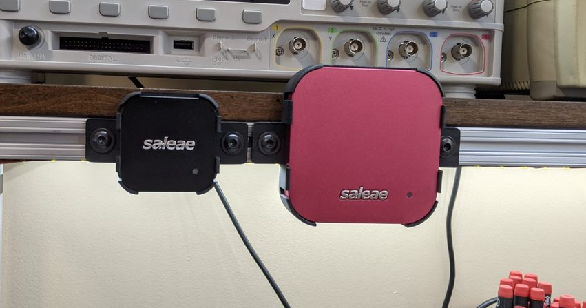 Saleae Logic Pro8 and Pro16 Mounts for Aluminum Extrusions by Jason ...