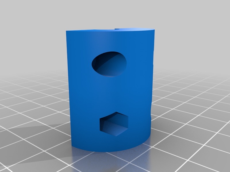 T8 8mm Lead Screw and D-Shaft Coupler by PteroDancer | Download free ...