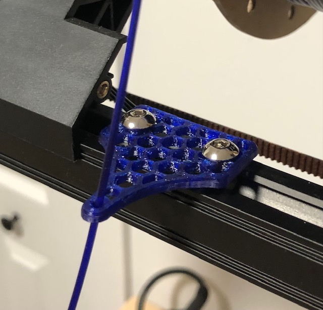 Filament guide Ender 3 S1 by Samuel Michaud | Download free STL model ... Filament guide Ender 3 S1 by Samuel Michaud | Download free STL model ...