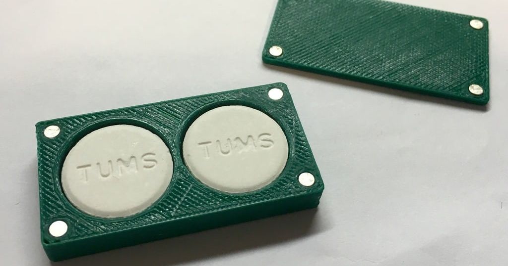 Emergency Tums Container by PteroDancer | Download free STL model ...