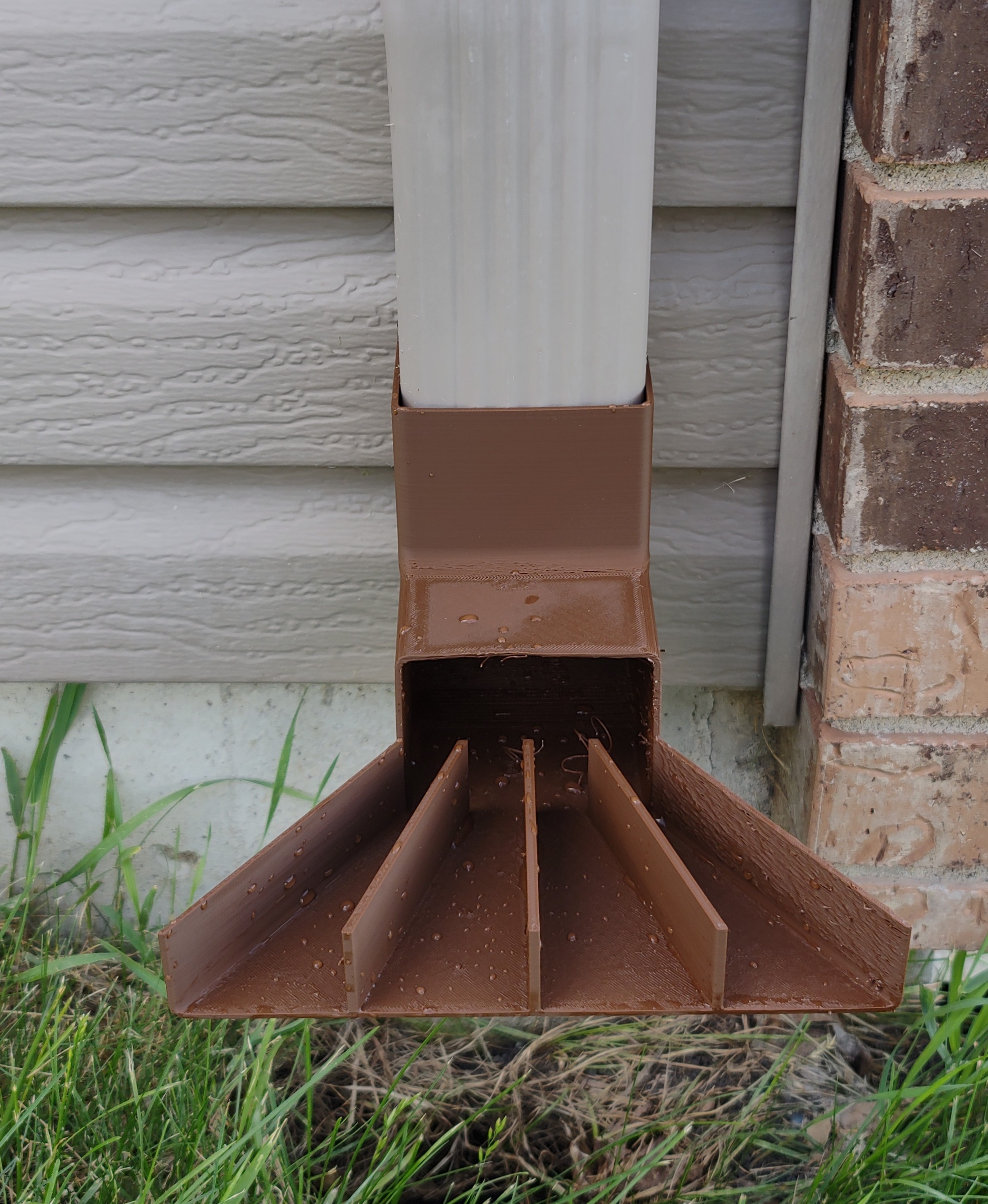 Gutter Downspout Filter by Cal | Download free STL model | Printables.com