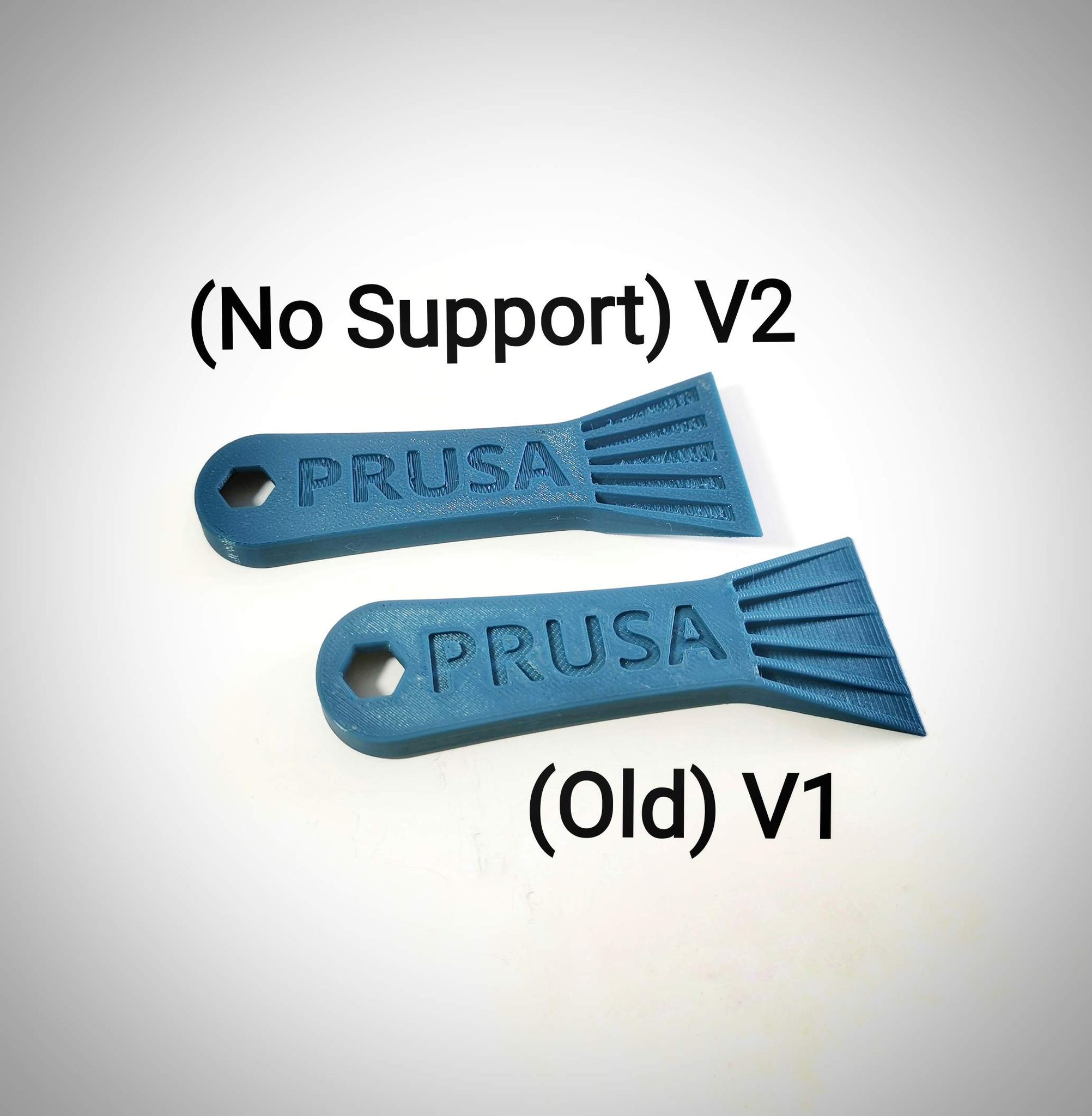 Bed Scraper with Prusa Logo (Updated) by ncsandor | Download free STL ...