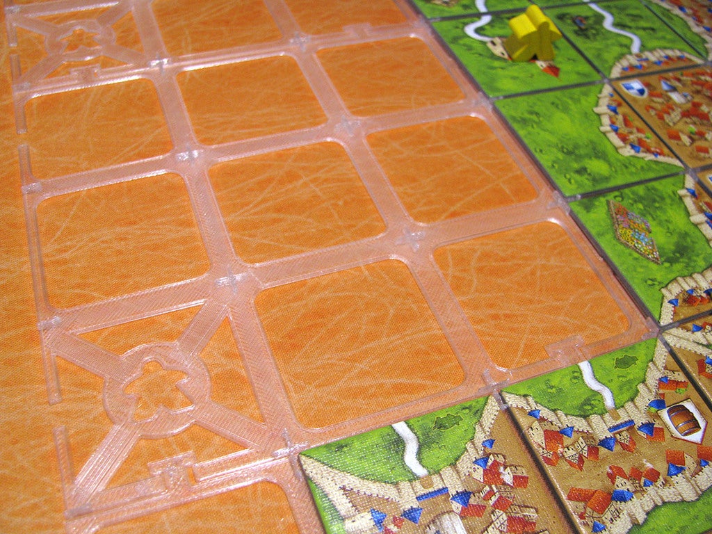 Carcassonne 3x3 Tile Grid & Holder by BulldogBite | Download free STL ...