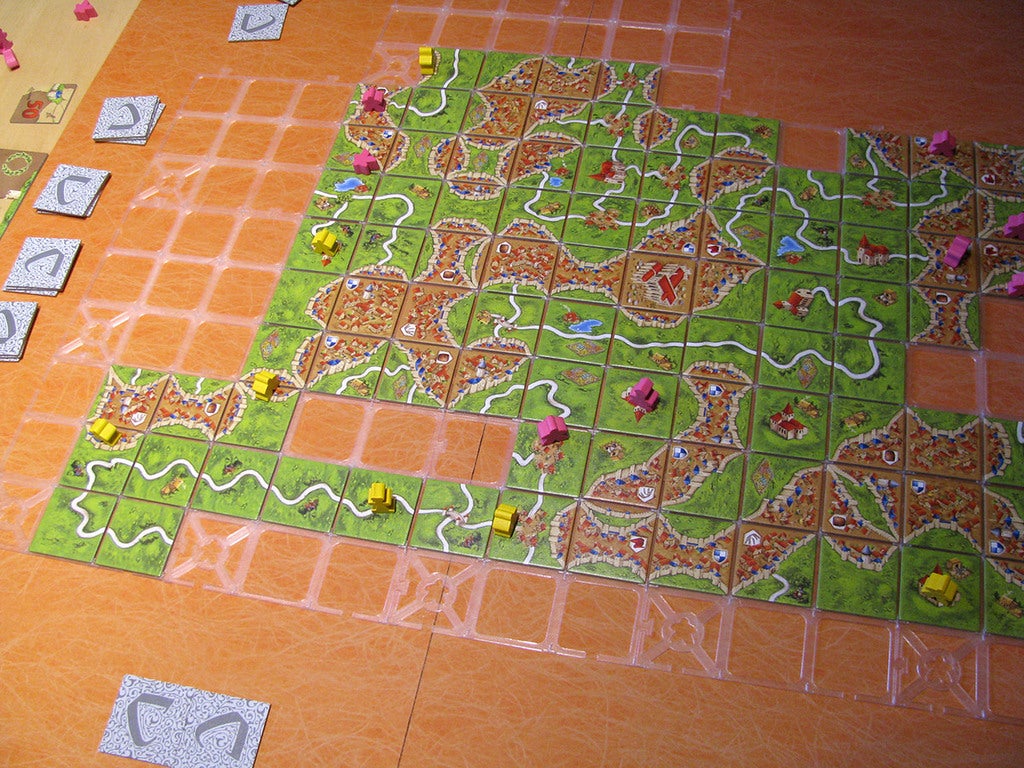 Carcassonne 3x3 Tile Grid & Holder by BulldogBite | Download free STL ...