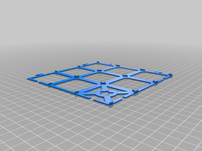 Carcassonne 3x3 Tile Grid & Holder by BulldogBite | Download free STL ...