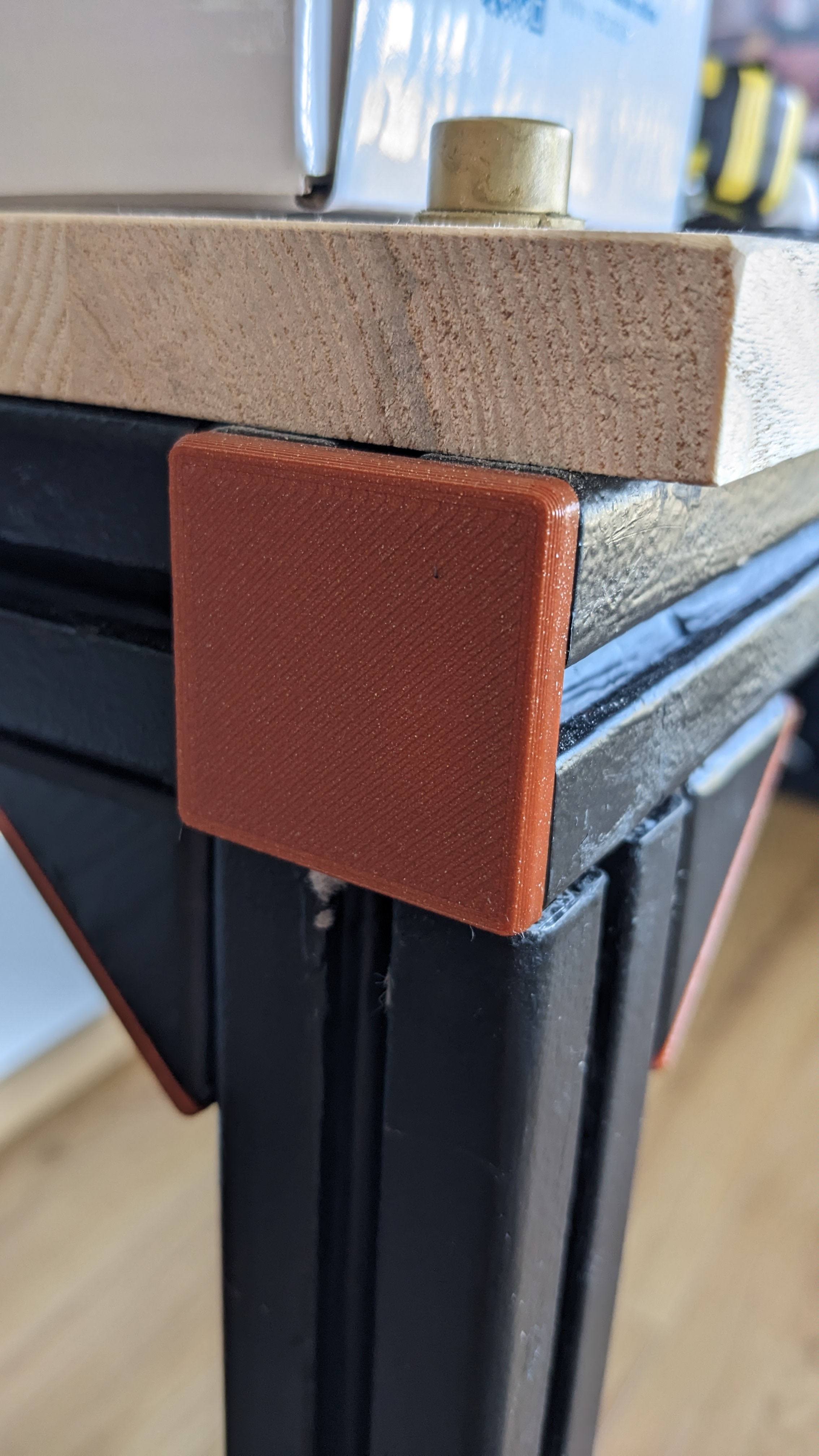 Aluminium Profile 40x40 Cap by Tycho Design | Download free STL model ...