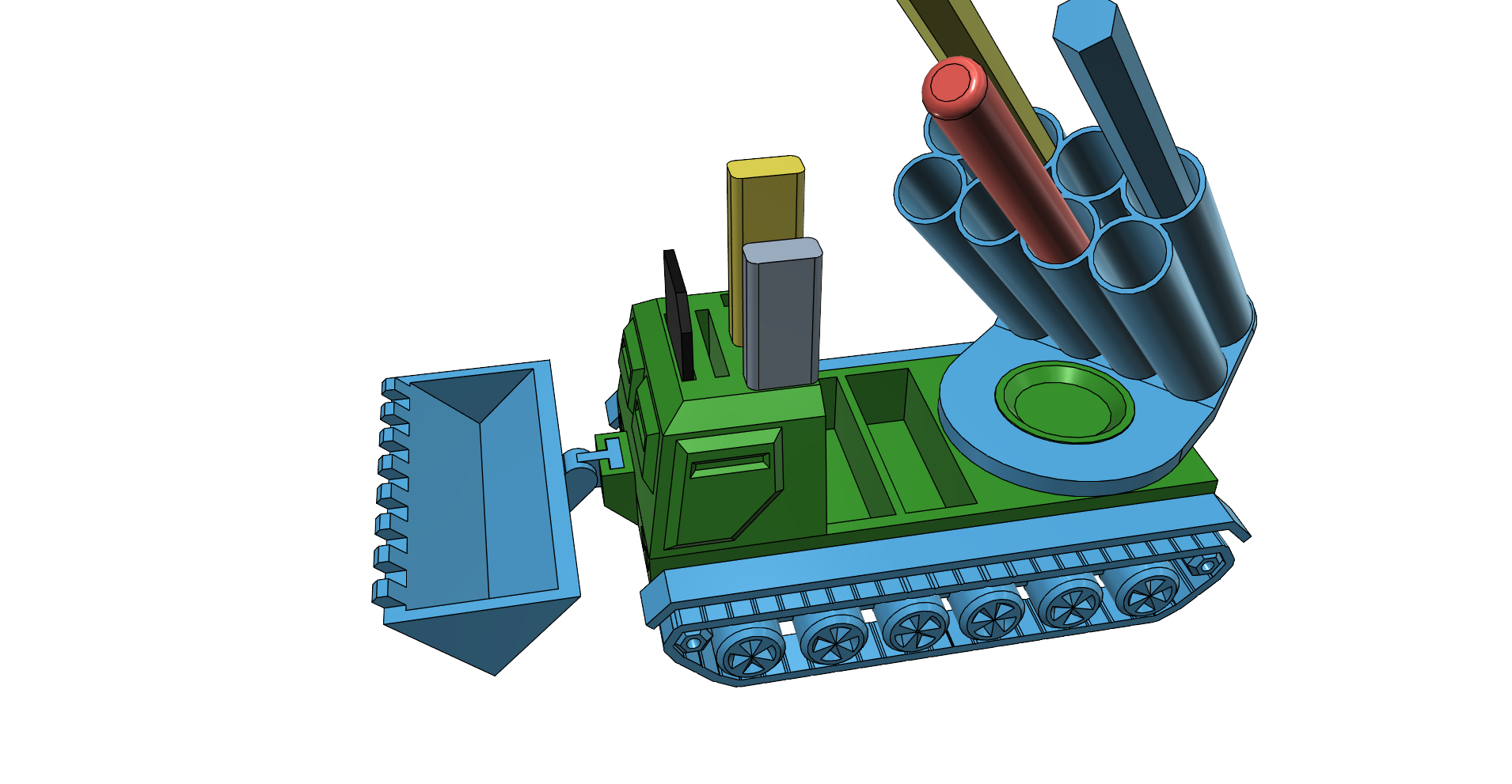 Rocket Launcher rocket launcher von REDZC | Kostenloses STL-Modell ...