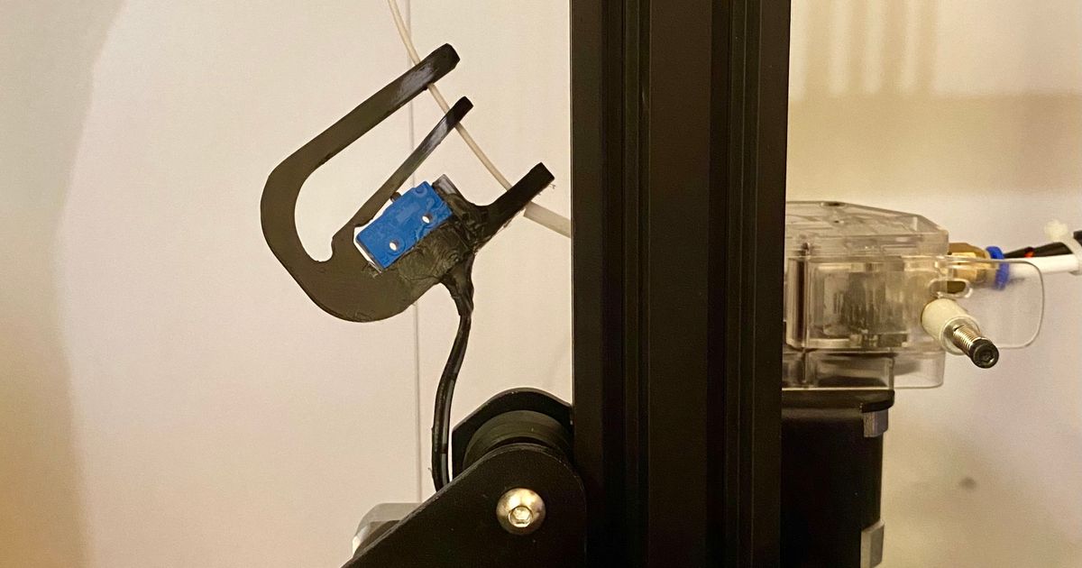 Filament oversize sensor by Jannik | Download free STL model ...