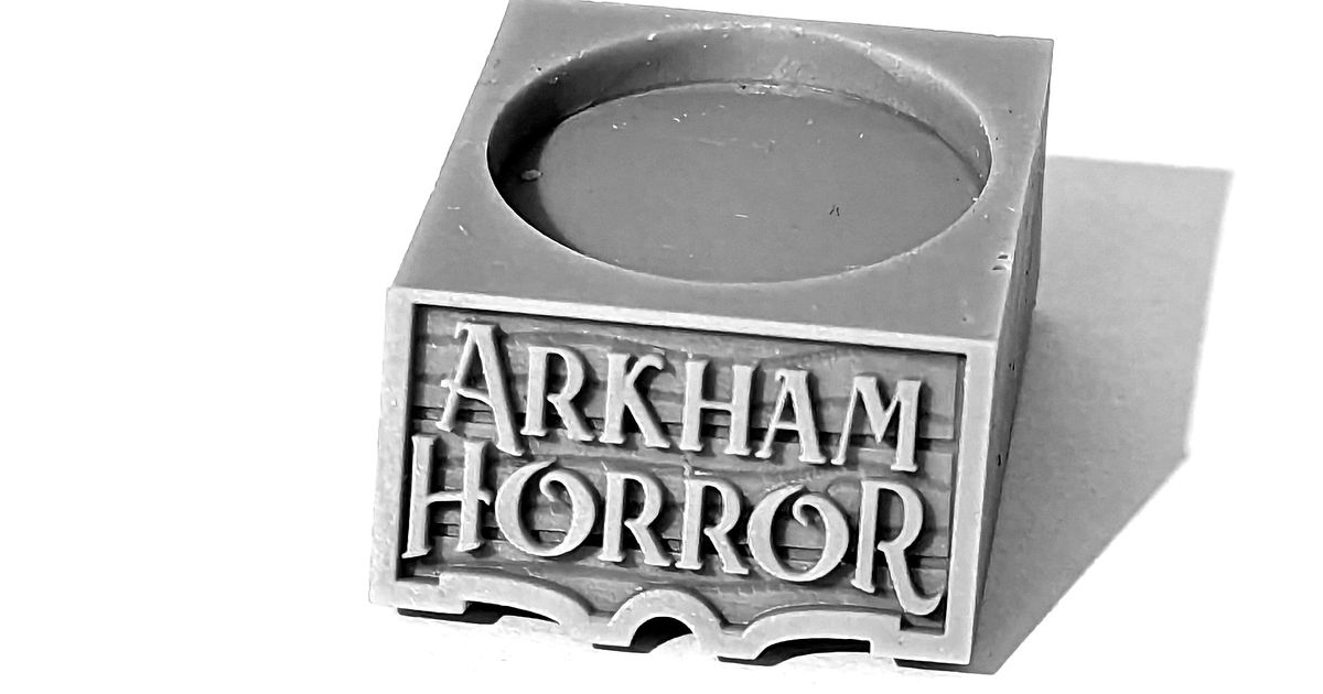 Arkham Horror Miniature Base by 3Draft_lab | Download free STL model ...