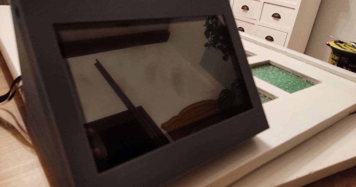 Elecrow 7 inch screen console by Tijn van den Broek | Download free STL ...