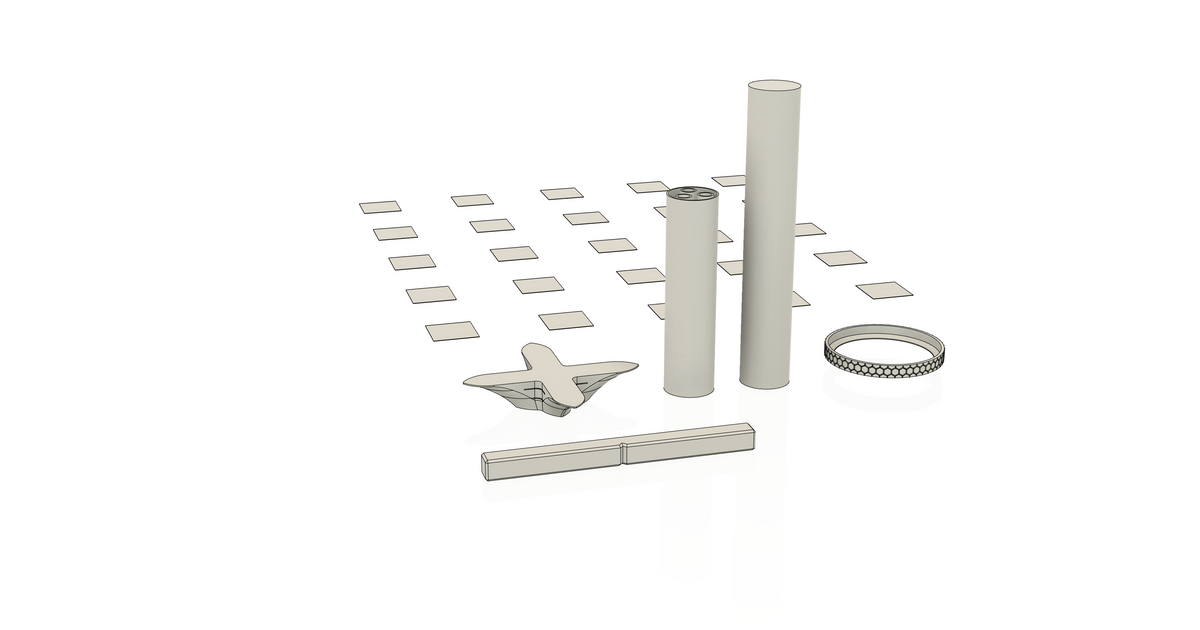 3D Printer Benchmarking Test Set por DIY PERSPECTIVE | Descargar modelo ...