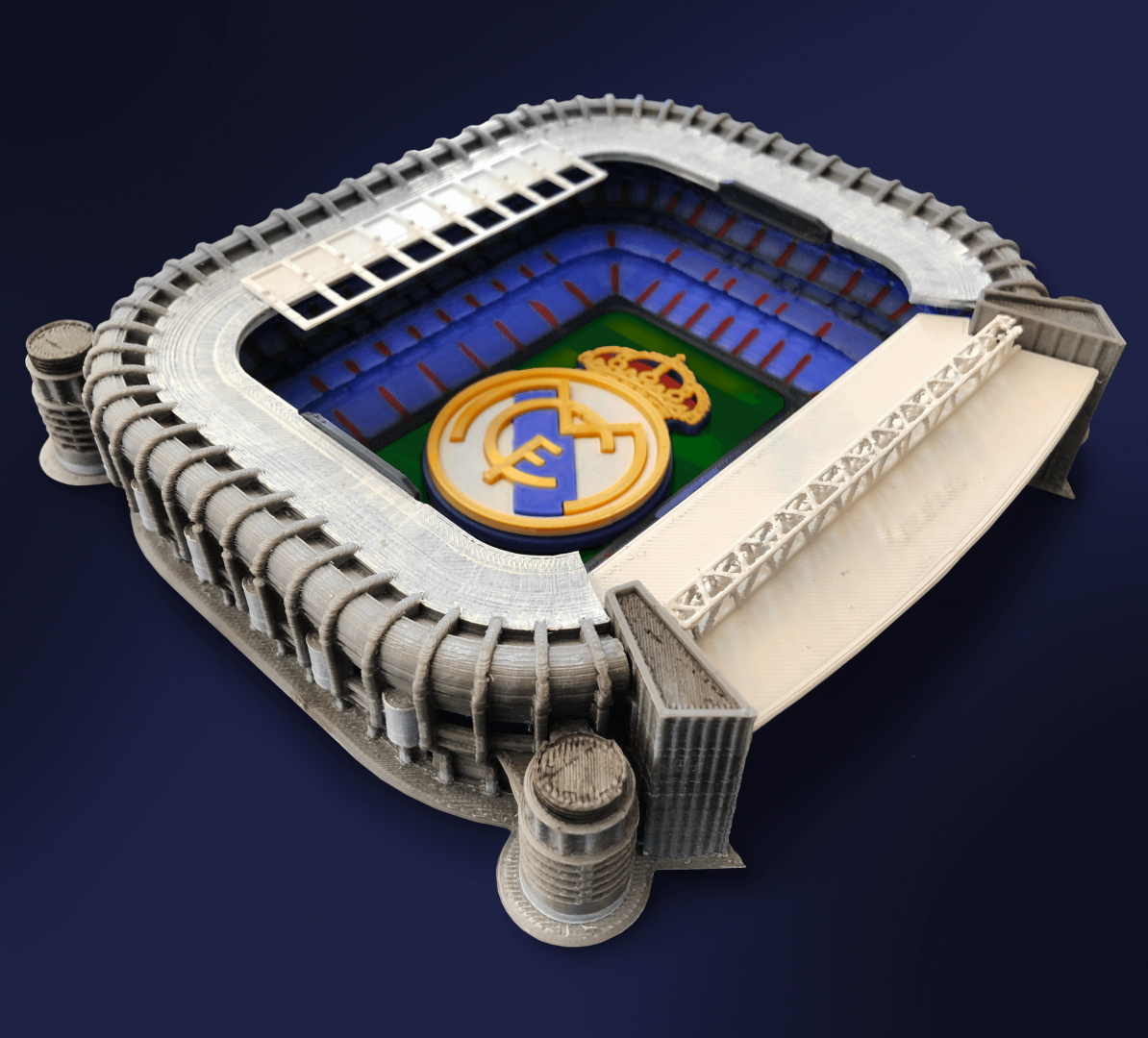 Santiago Bernabeu Stadium - Real Madrid CF - Spain (1947-2019) by ...