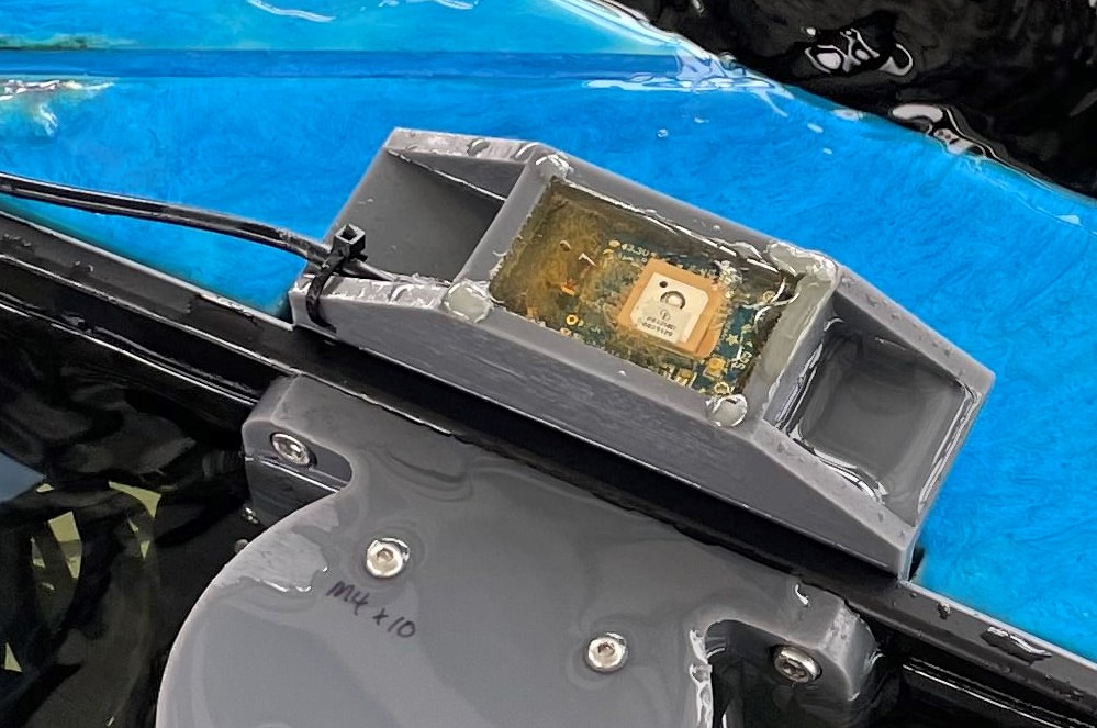 Cerulean DVL-75 GPS Chip mount for BlueROV2 by Mike Bollinger ...