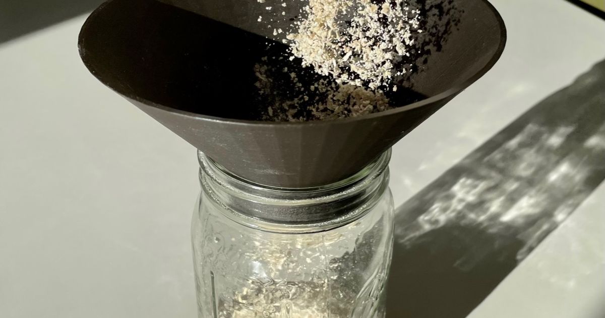 Wide Funnel by campy | Download free STL model | Printables.com