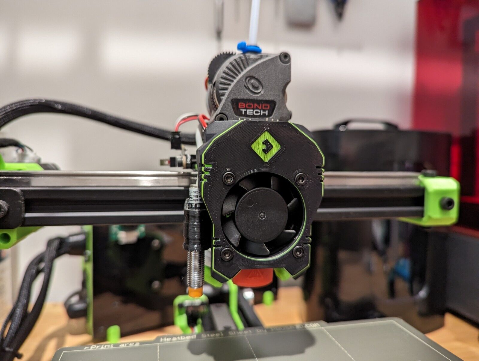 EVA 3 shroud modded to fit EVA 2 carriage Rat Rig V-Minion ADXL by ...