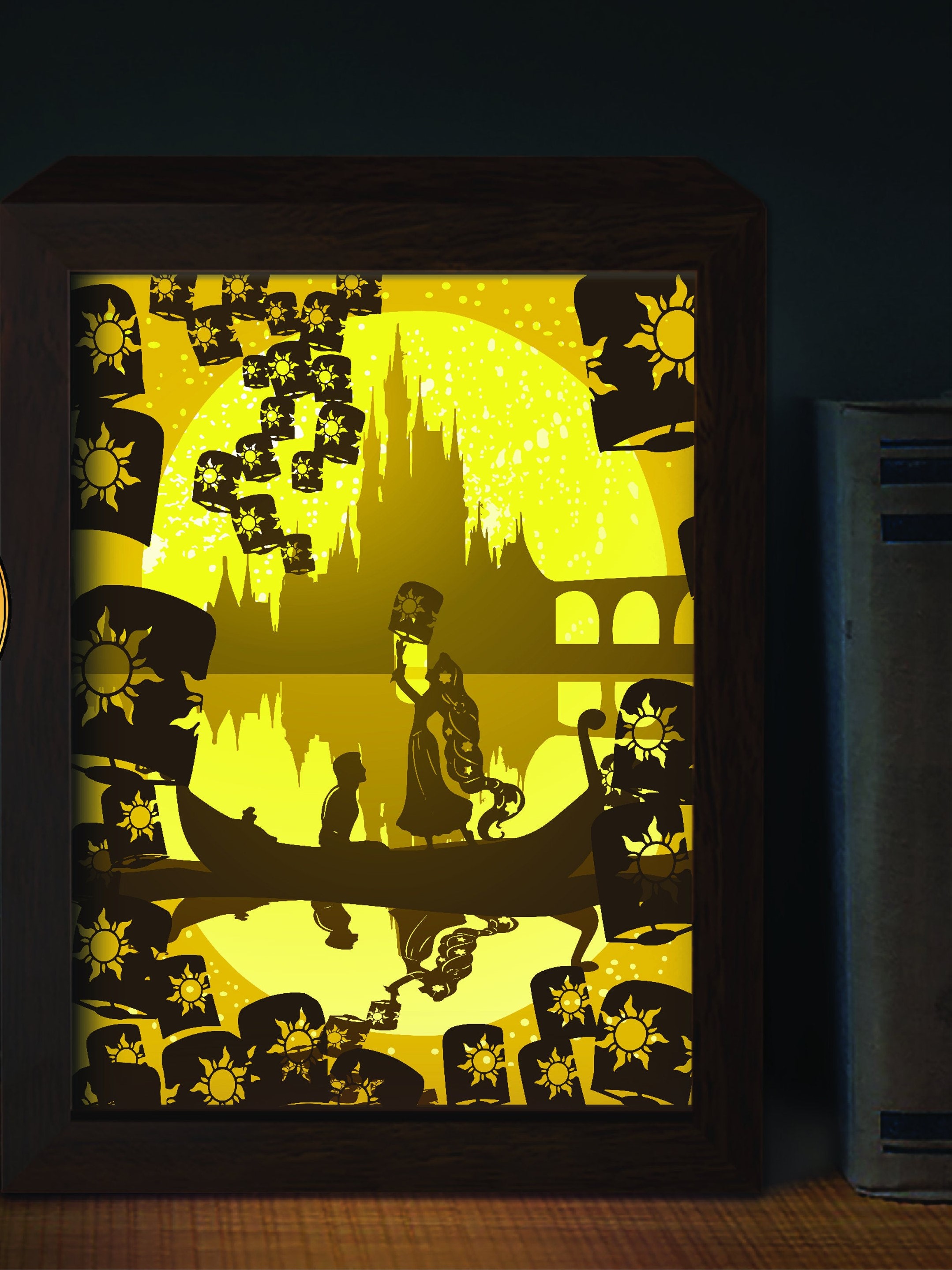 rapunzel lightbox by tecnoculebras | Printables Store