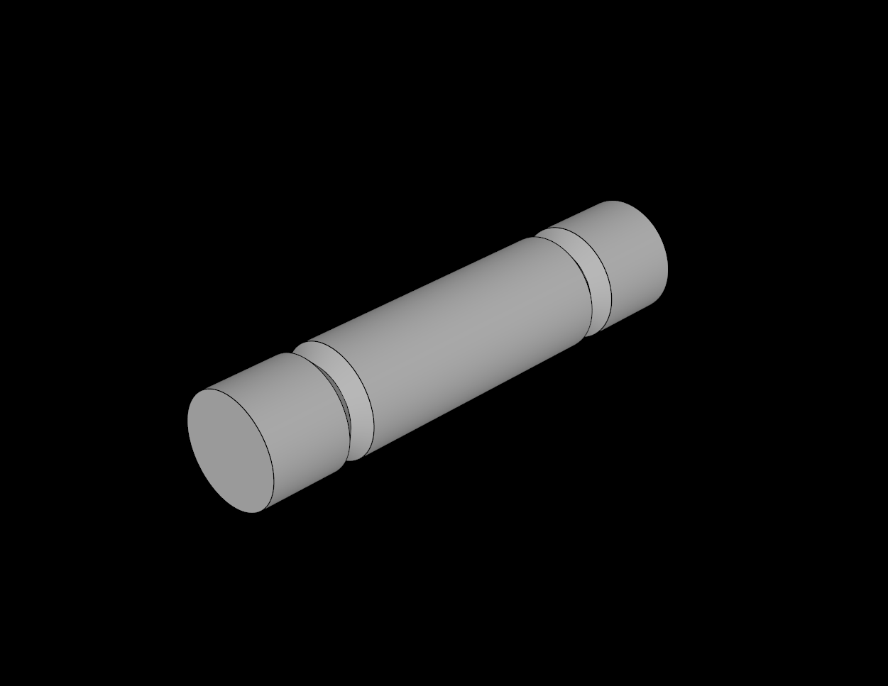 Lego Compatible (35b.dat) Wheel Axle by thall72 | Download free STL ...