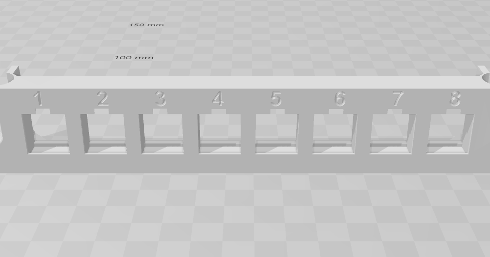Leviton SMC 6 & 8 Port Keystone bracket by Brickx2 | Download free STL ...