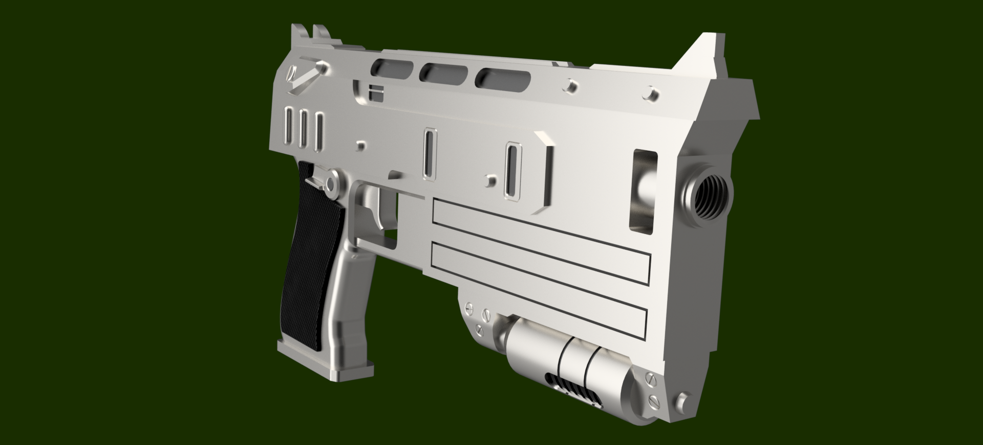 Fallout 10mm pistol by ODCA Props | Download free STL model ...
