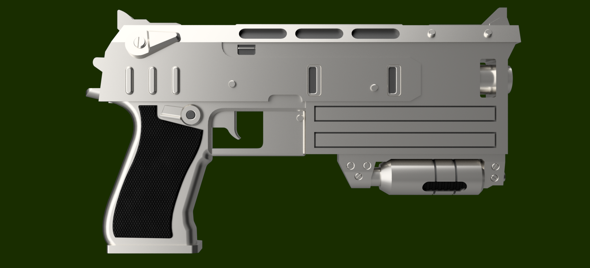 Fallout 10mm pistol by ODCA Props | Download free STL model ...