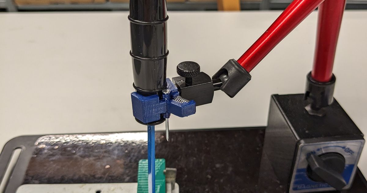 Probe clip for cheap "Dial Indicator Arm" by Blinkinlabs | Download ...