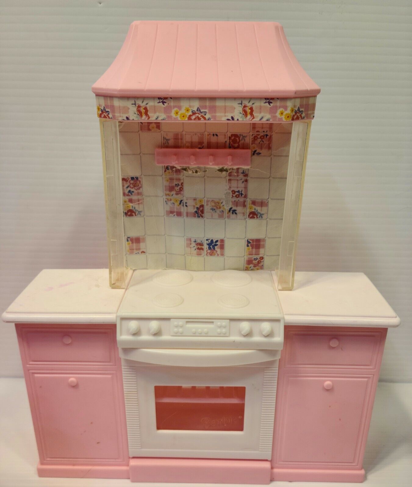 Replacement Backsplash for 1996 Barbie Kitchen Playset Stove by W3asel ...
