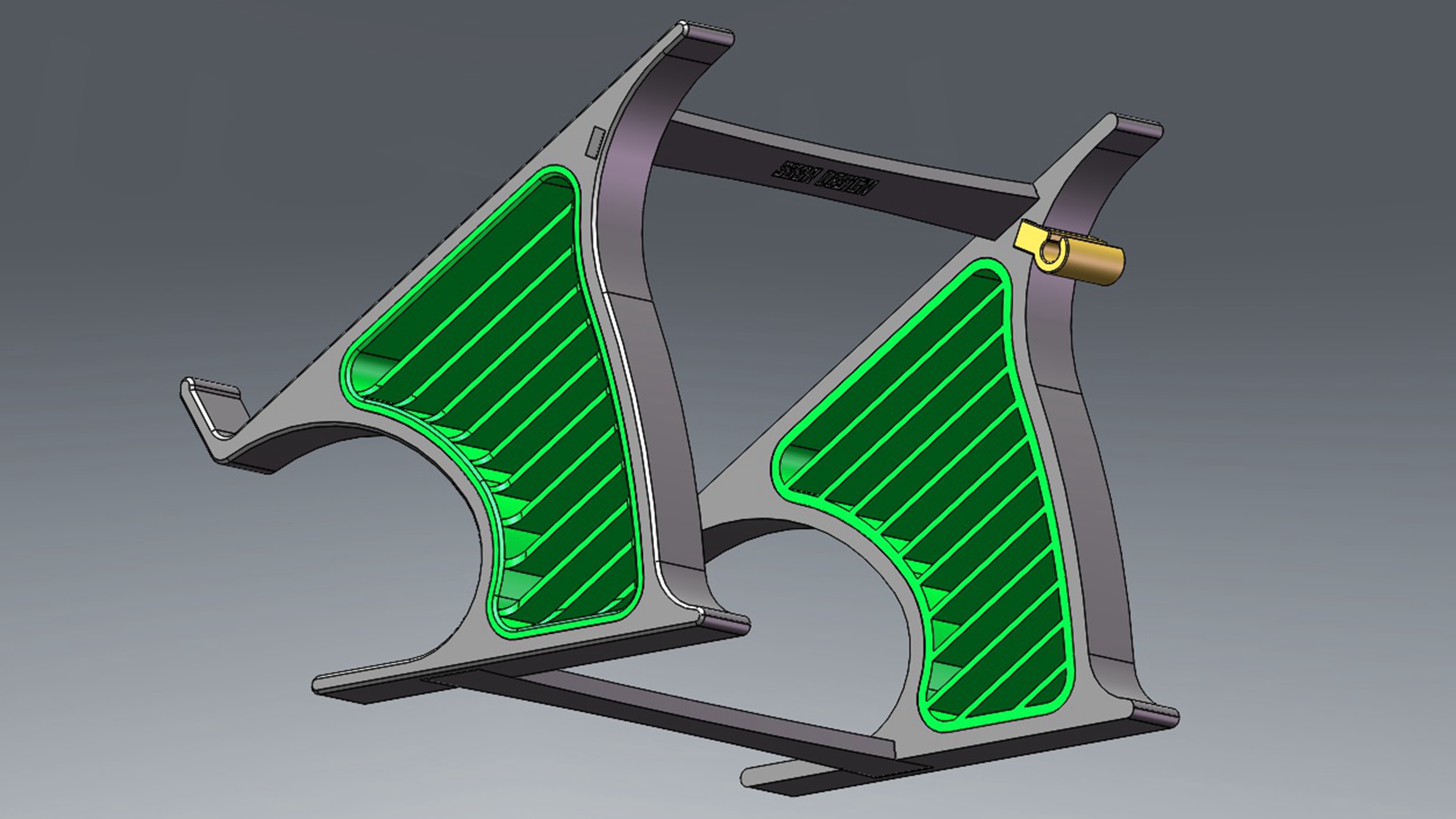 Laptop Stand 2 by SSSR_SH | Download free STL model | Printables.com