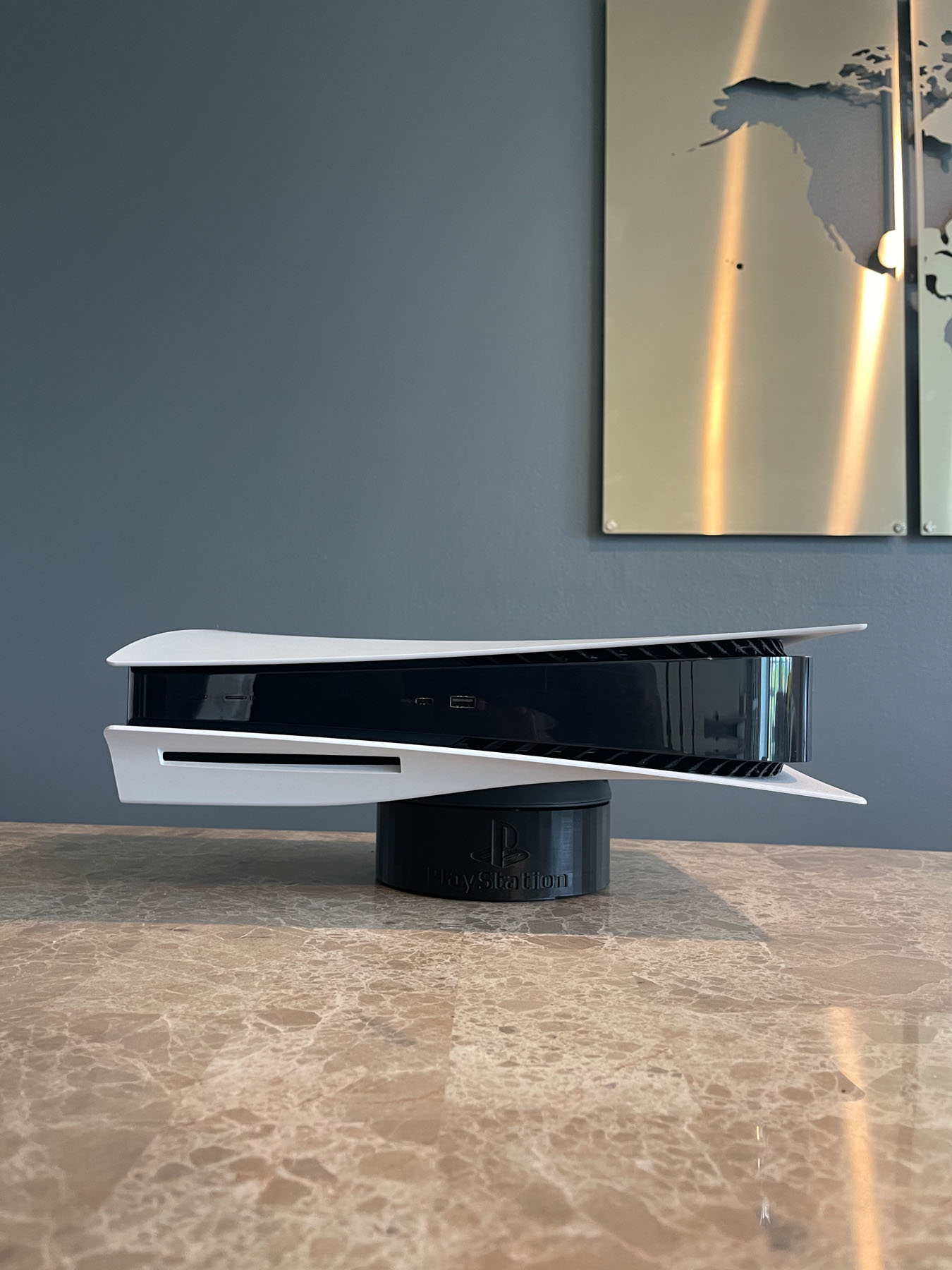 Levitating Stand For PlayStation 5 by 3D Printing Builds | Download ...