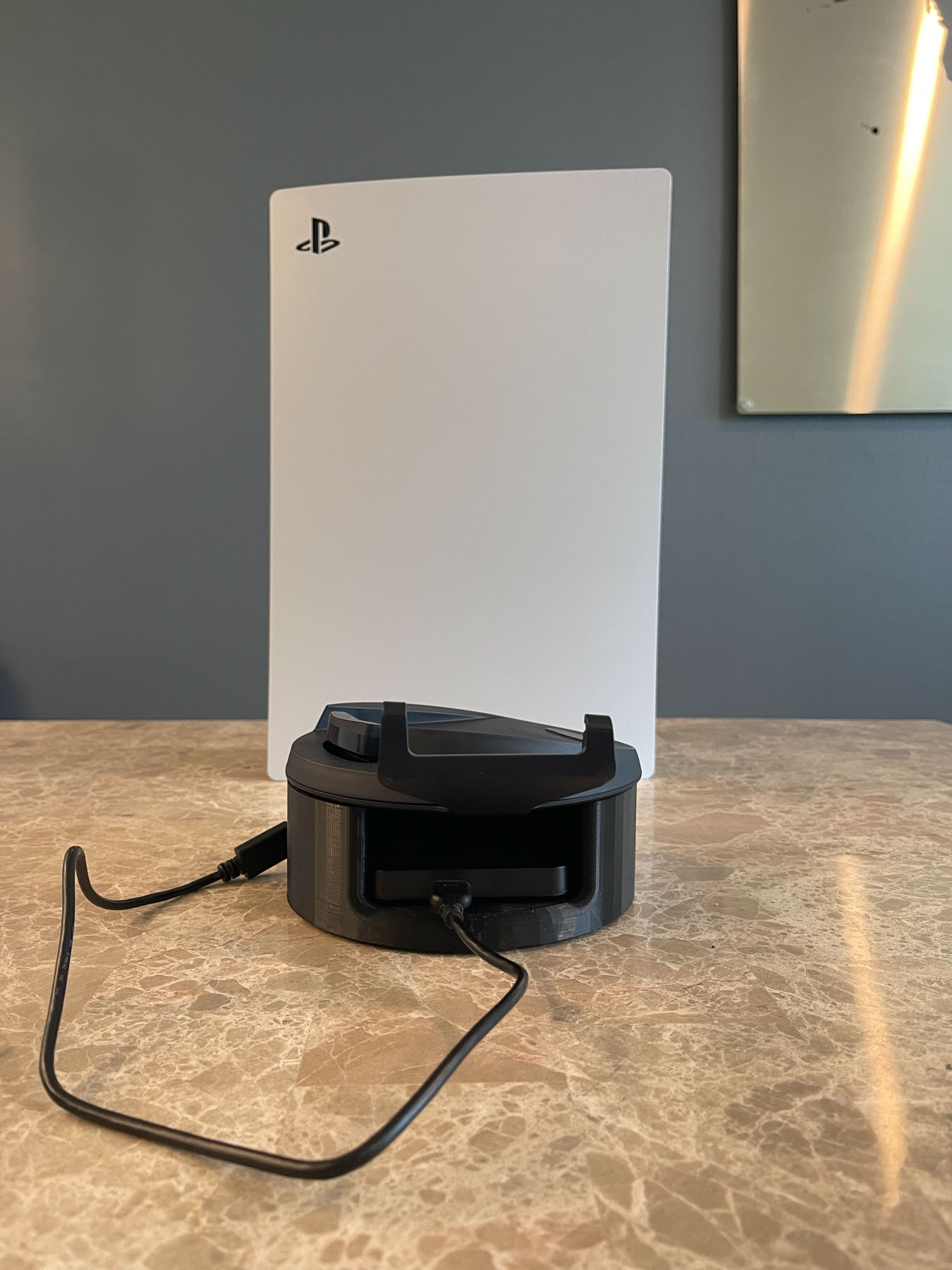 Levitating Stand For PlayStation 5 by 3D Printing Builds | Download ...