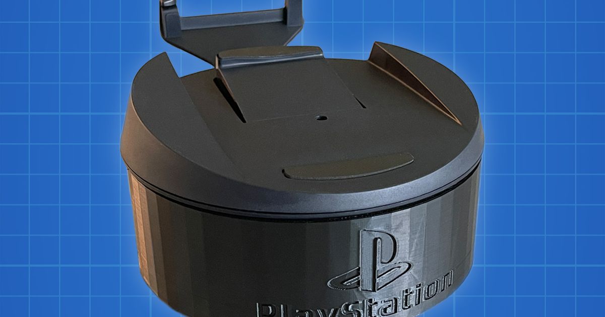 Levitating Stand For PlayStation 5 by 3D Printing Builds | Download ...