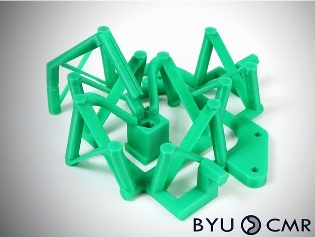 2 DOF Fully Compliant Space Pointing Mechanism by BYU CMR | Download ...