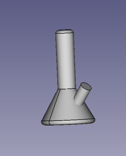 Minifig Scale Bong Compatible with Lego Minifigures by BricksNBits | Download free STL model ...