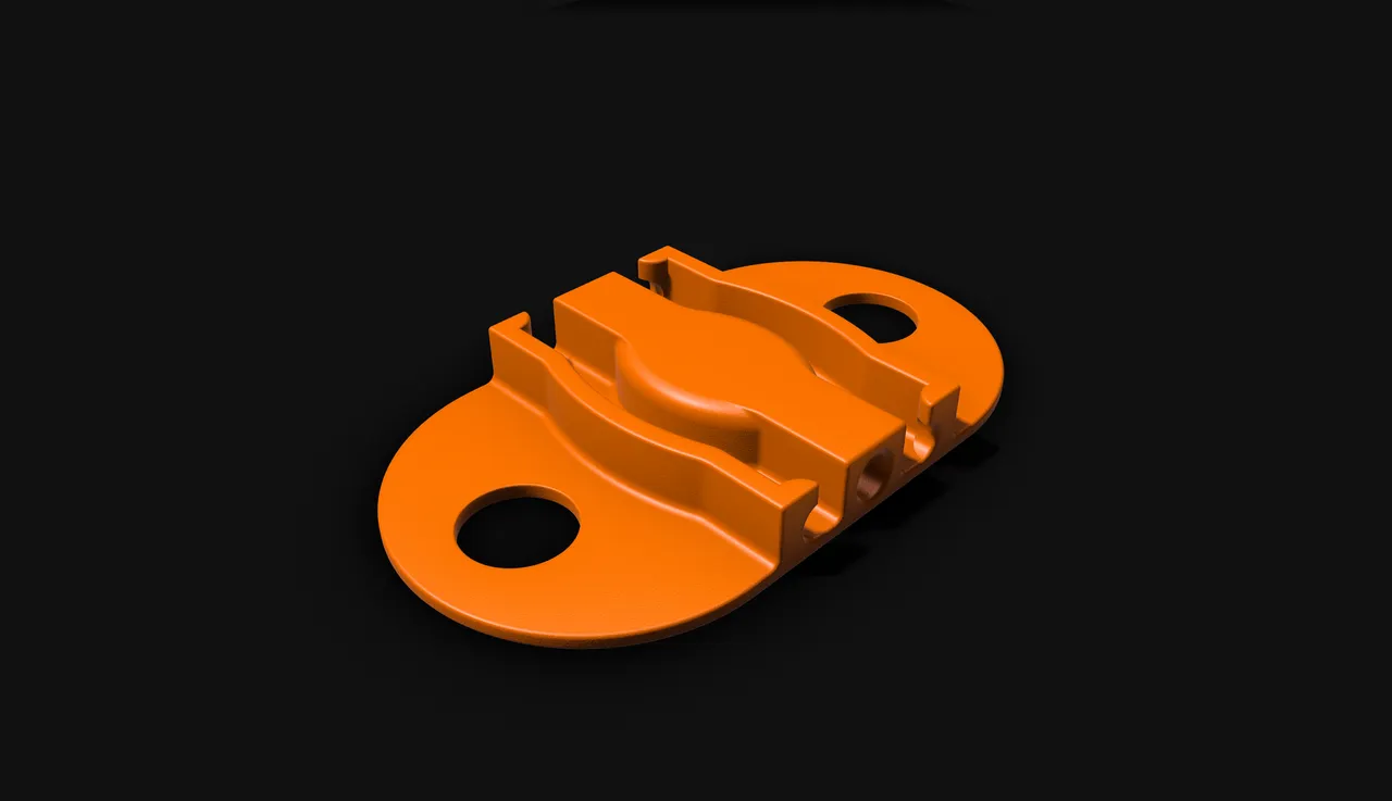 Grandma's Double Sided Filament Clip by Ben | Download free STL model ...