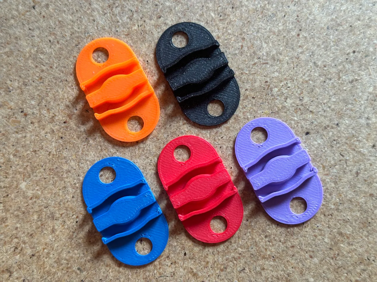 Grandma's Double Sided Filament Clip by Ben | Download free STL model ...