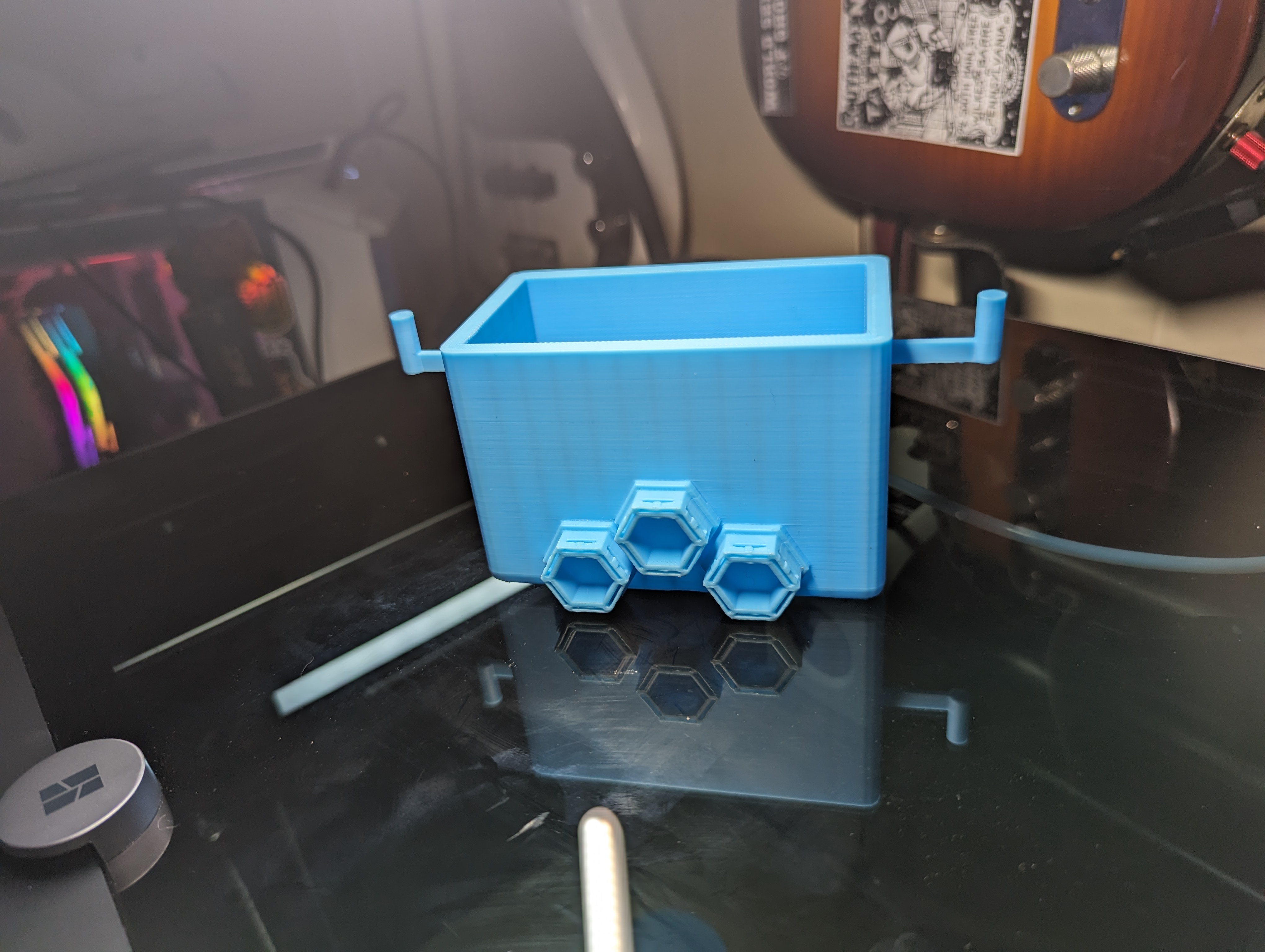 Sturdy Big Multimeter Holder for the Honeycomb Storage Wall V2 (HSW) by ...