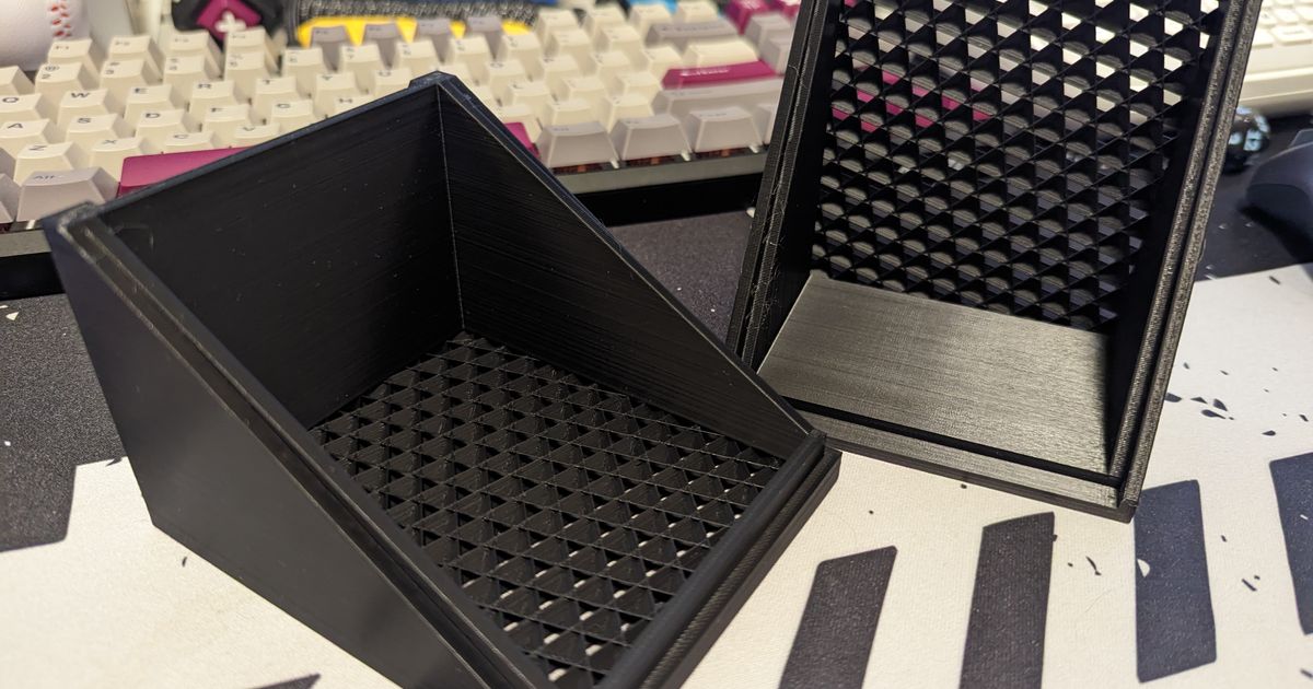 Double Sleeved MTG Commander Side Box by flamingburrito | Download free ...