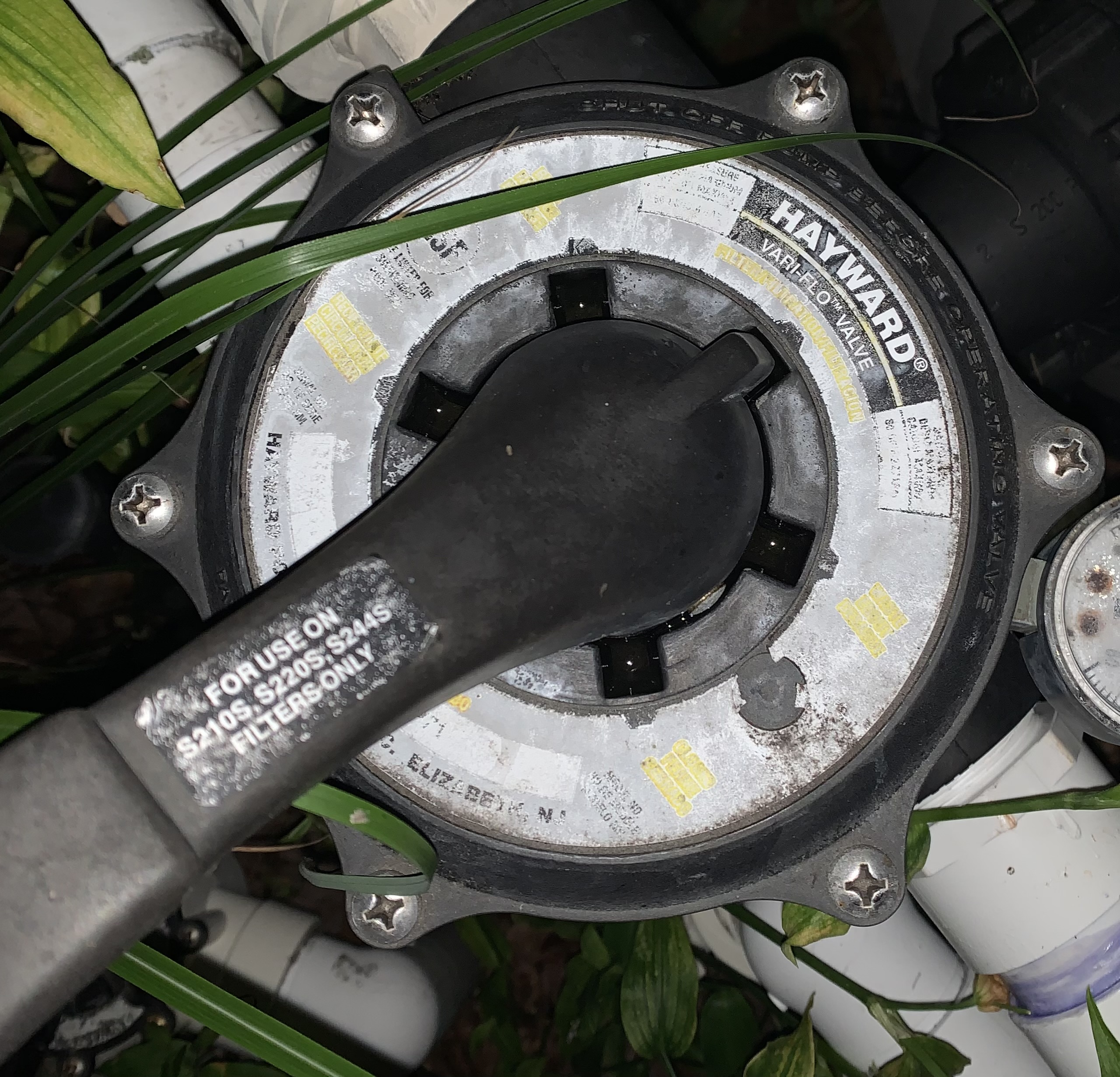 Hayward Vari-Flo Valve Label by ThreeDNewbie | Download free STL model ...