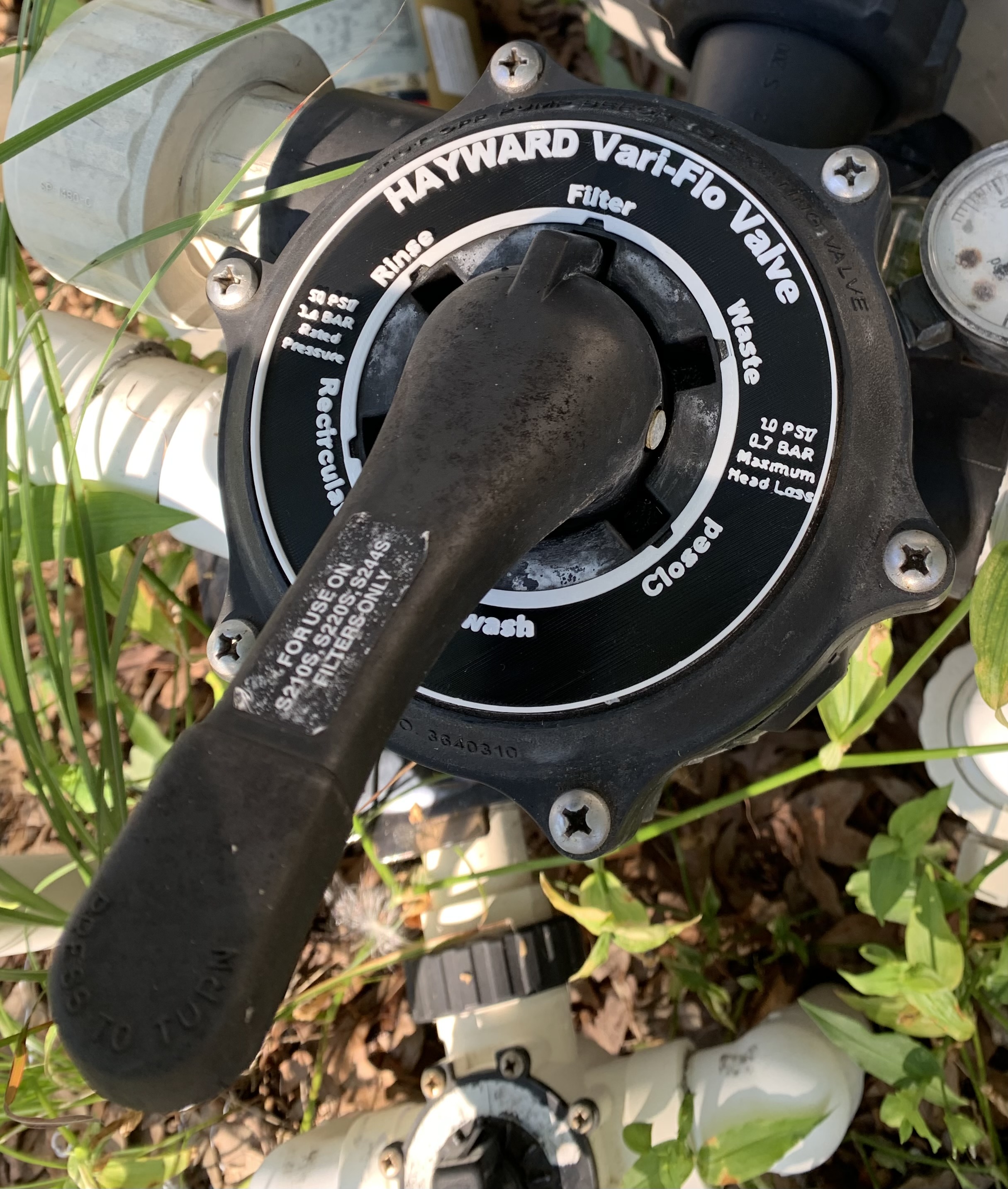 Hayward Vari-Flo Valve Label by ThreeDNewbie | Download free STL model ...