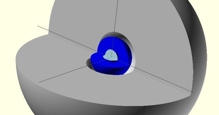 Trinity Device Plutonium Core by audin | Download free STL model ...