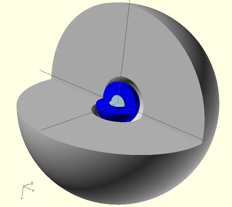 Trinity Device Plutonium Core by audin | Download free STL model ...