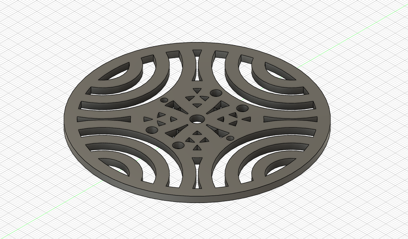 Geometric coaster by Diana P | Download free STL model | Printables.com