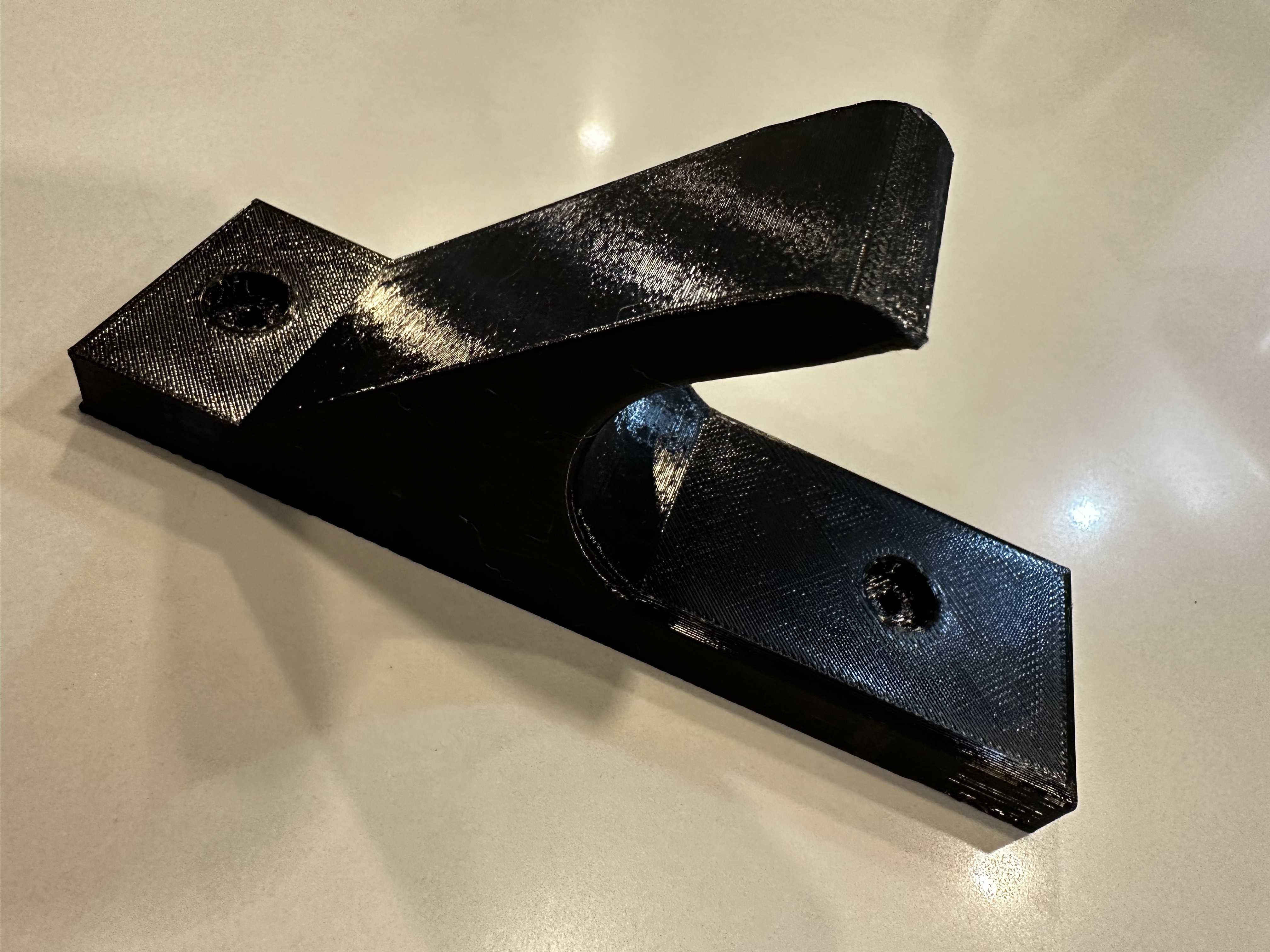 Large Heavy Duty Wall hook by 141 | Download free STL model ...