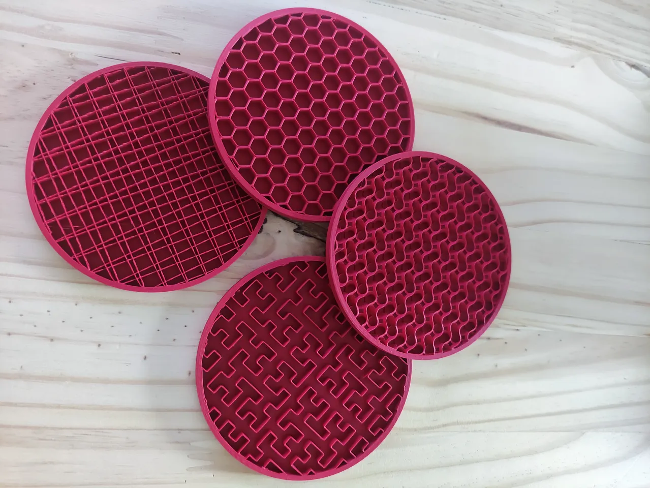 Infill Coaster by John Smith | Download free STL model | Printables.com