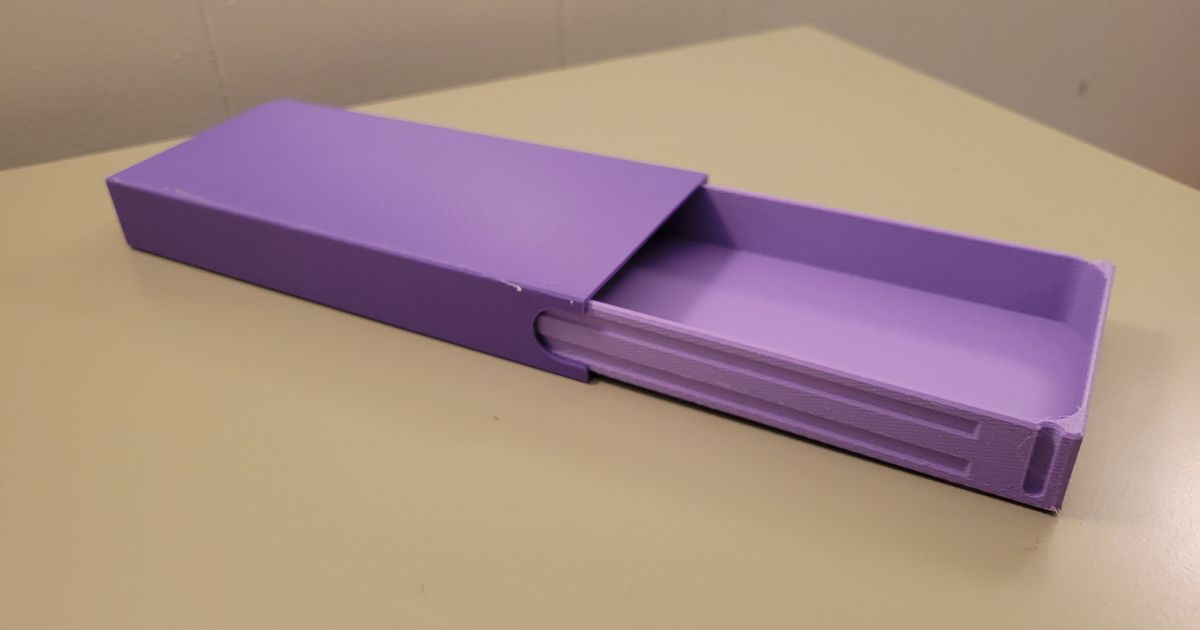 Sliding Box 3 by Crafter64 | Download free STL model | Printables.com